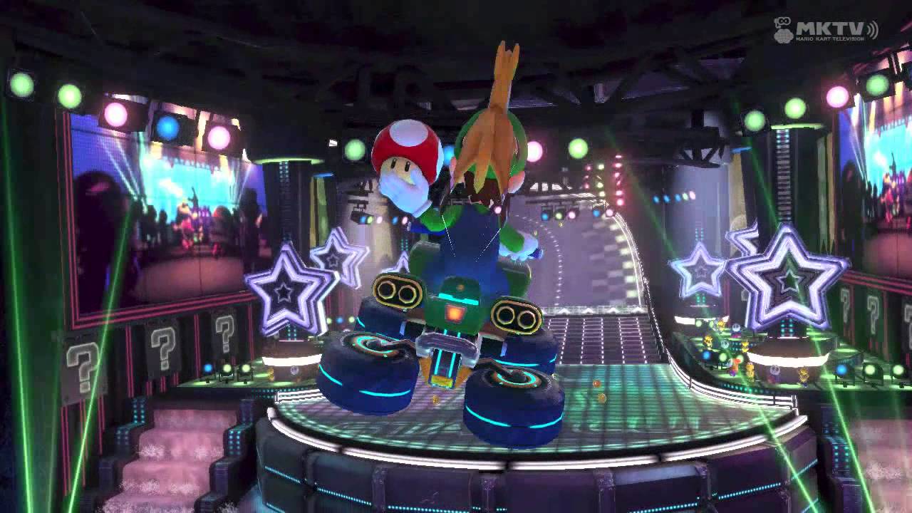 Wii U - Mario Kart 8 - Electrodrome - YouTube