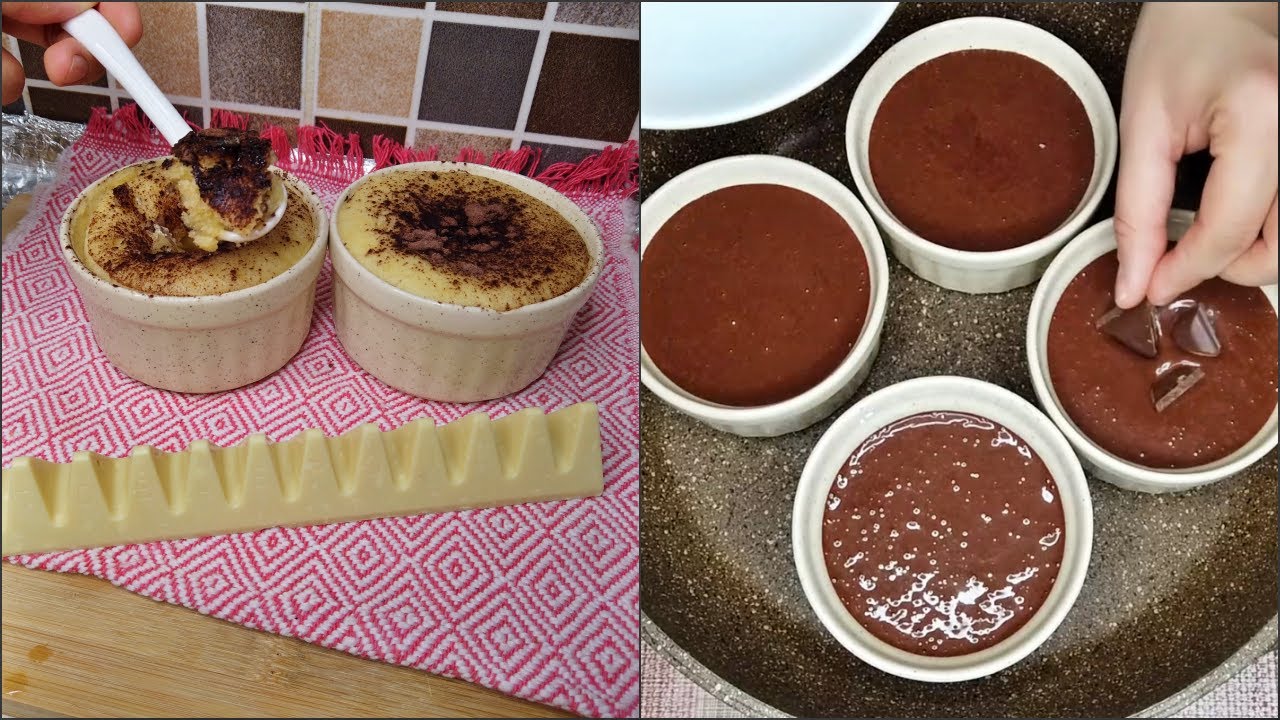 Using Just a Pot: Making No-Bake Souffle at Home - YouTube