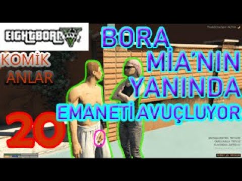 BORA MİANIN YANINDA EMANETİNİ AVUÇLUYOR (GTA V EightBorn en çok sevilen klipler #20)