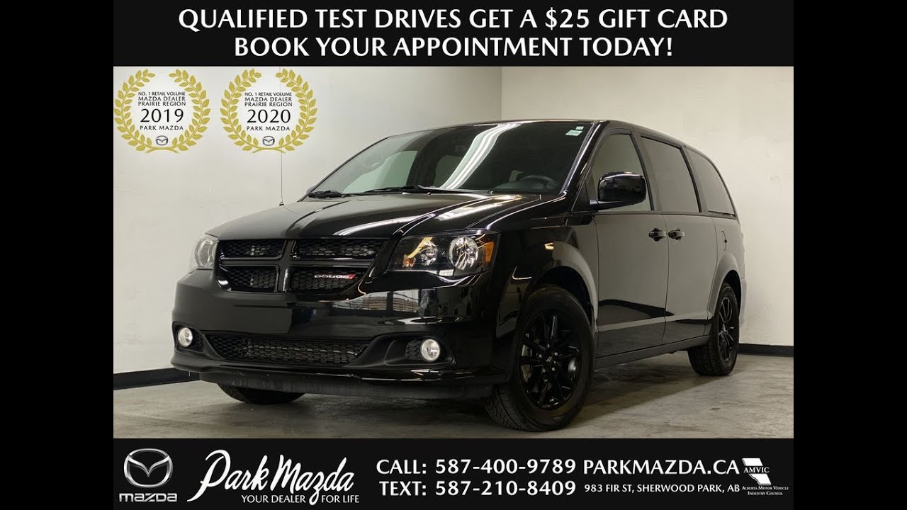 2020 Dodge Grand Caravan GT Review - Park Mazda - YouTube
