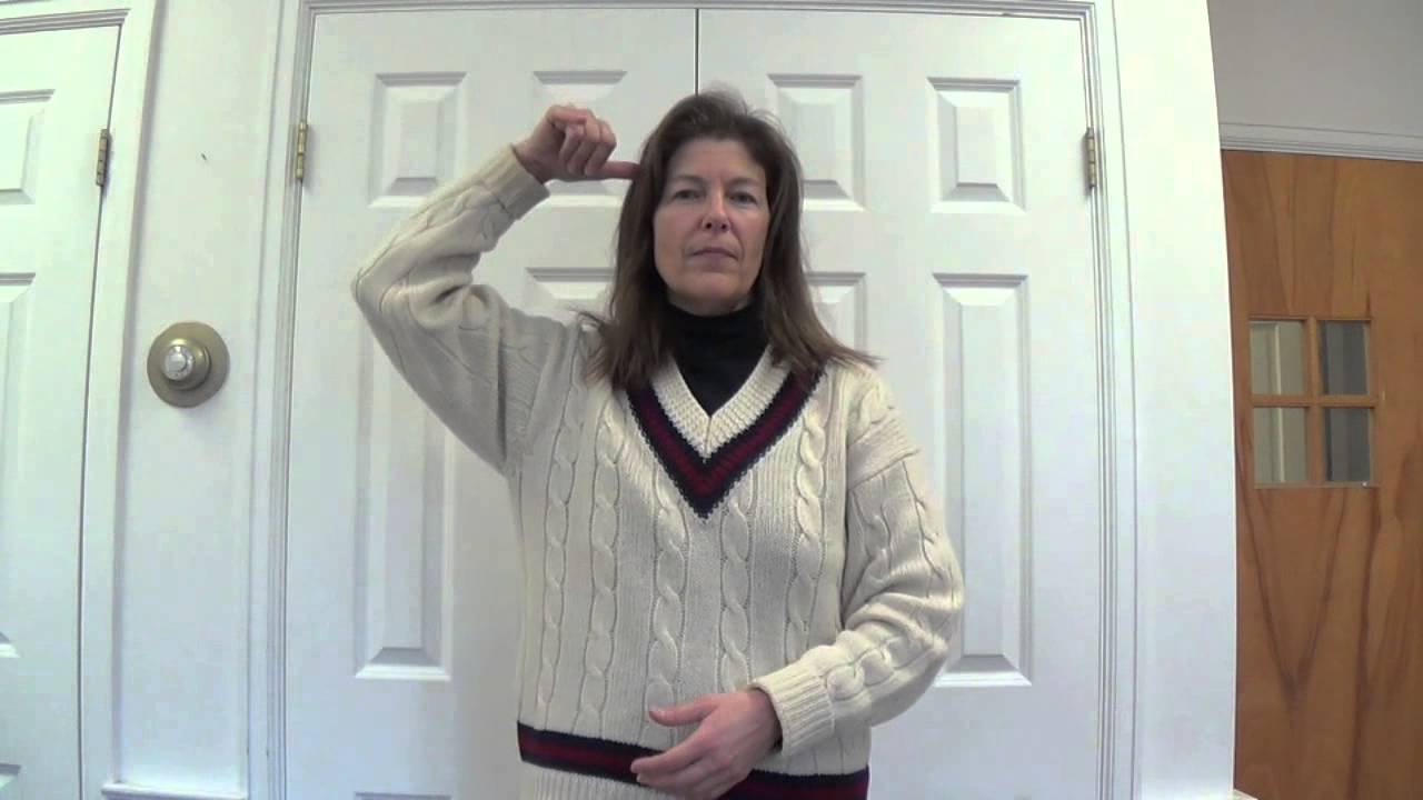Away in a Manger Sign Language - YouTube