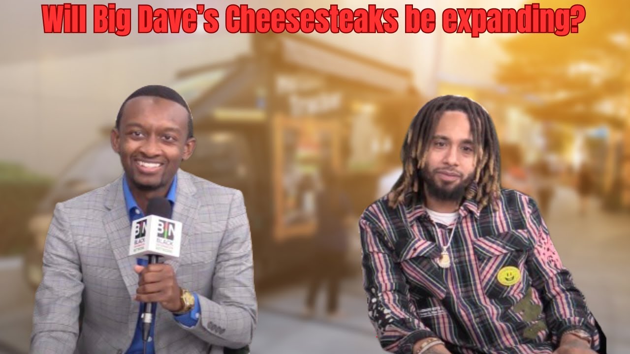 Derrick Hayes, Owner of Big Dave's Cheesesteaks Talks With Tyrik Wynn ...