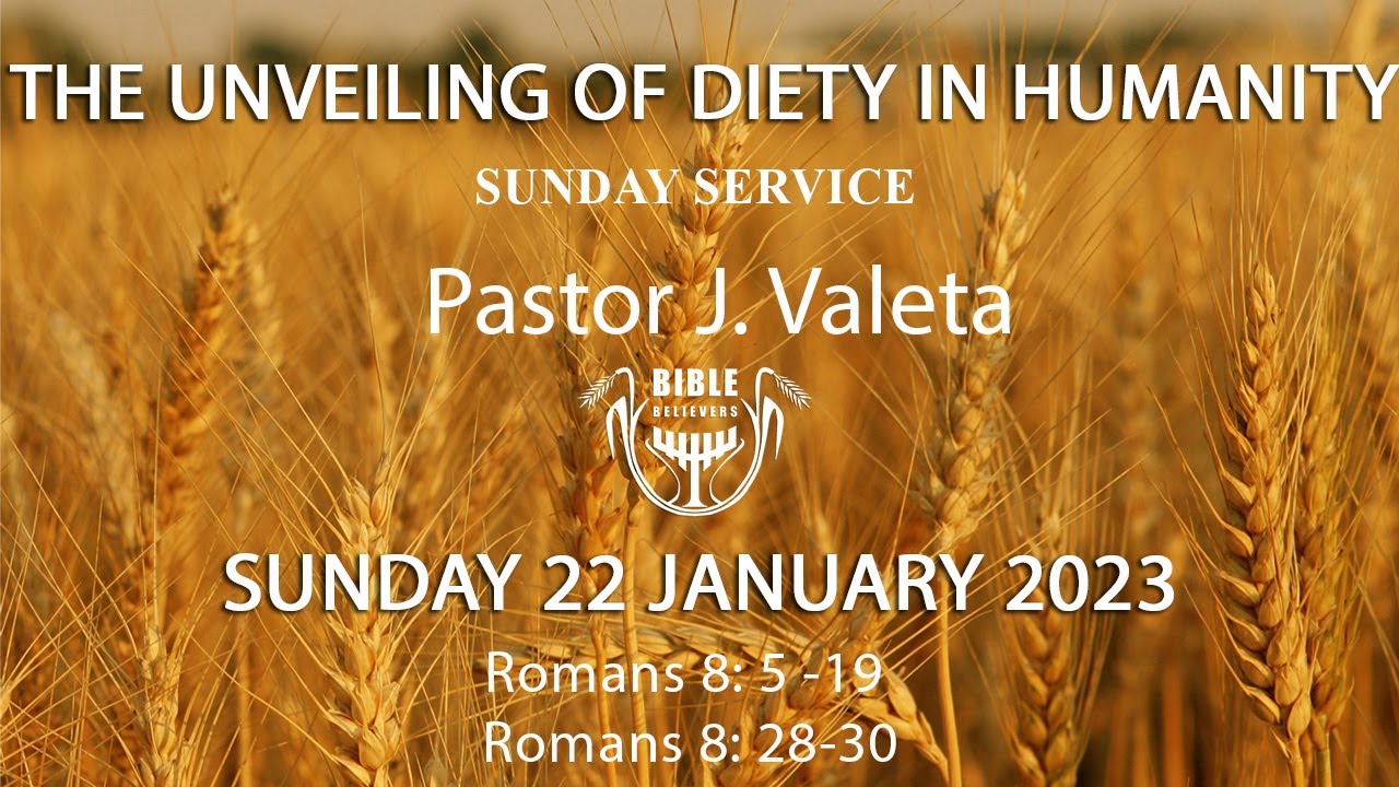 Pastor J. Valeta - THE UNVEILING OF DIETY IN HUMANITY - YouTube