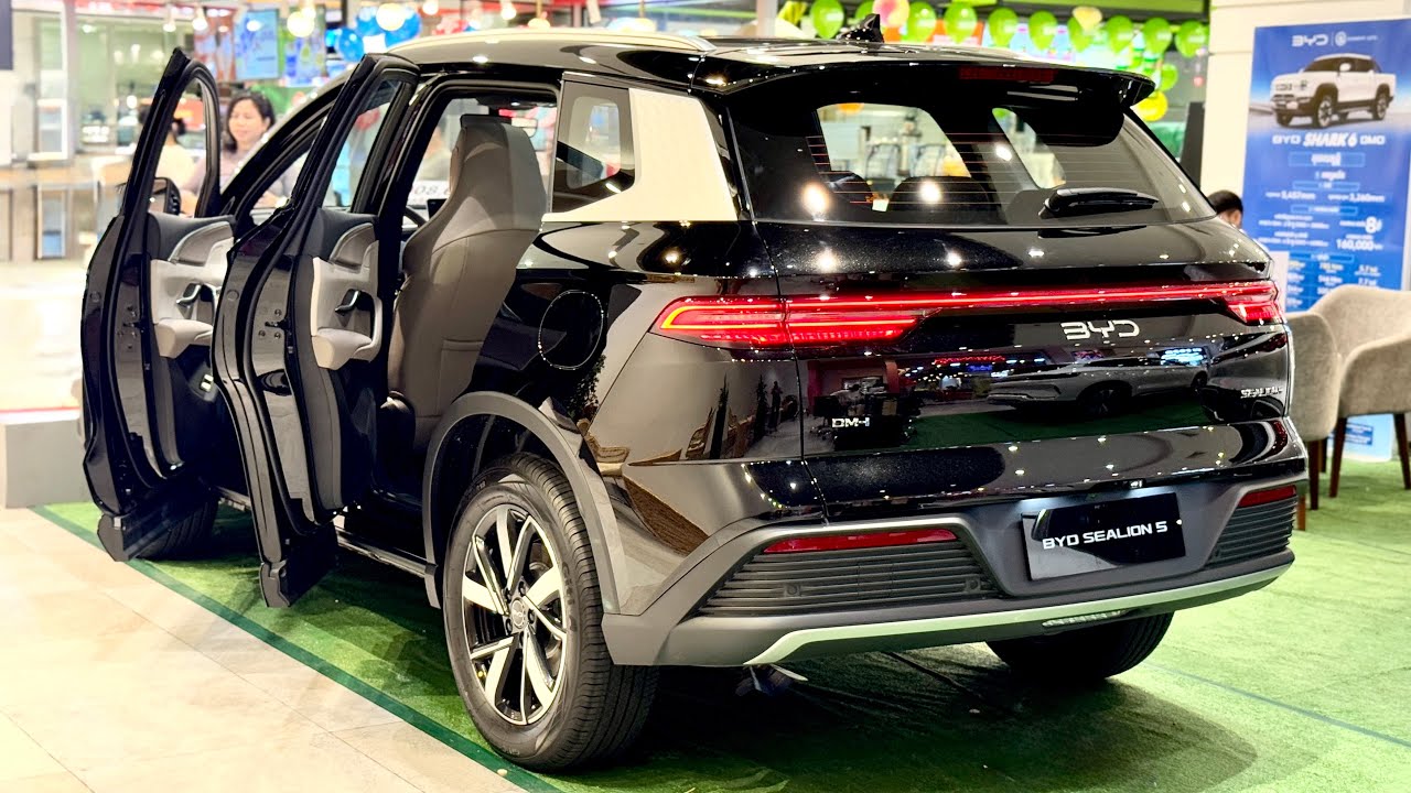 New 2025 BYD Sealion5 - Coolest Features Luxury EV! - YouTube