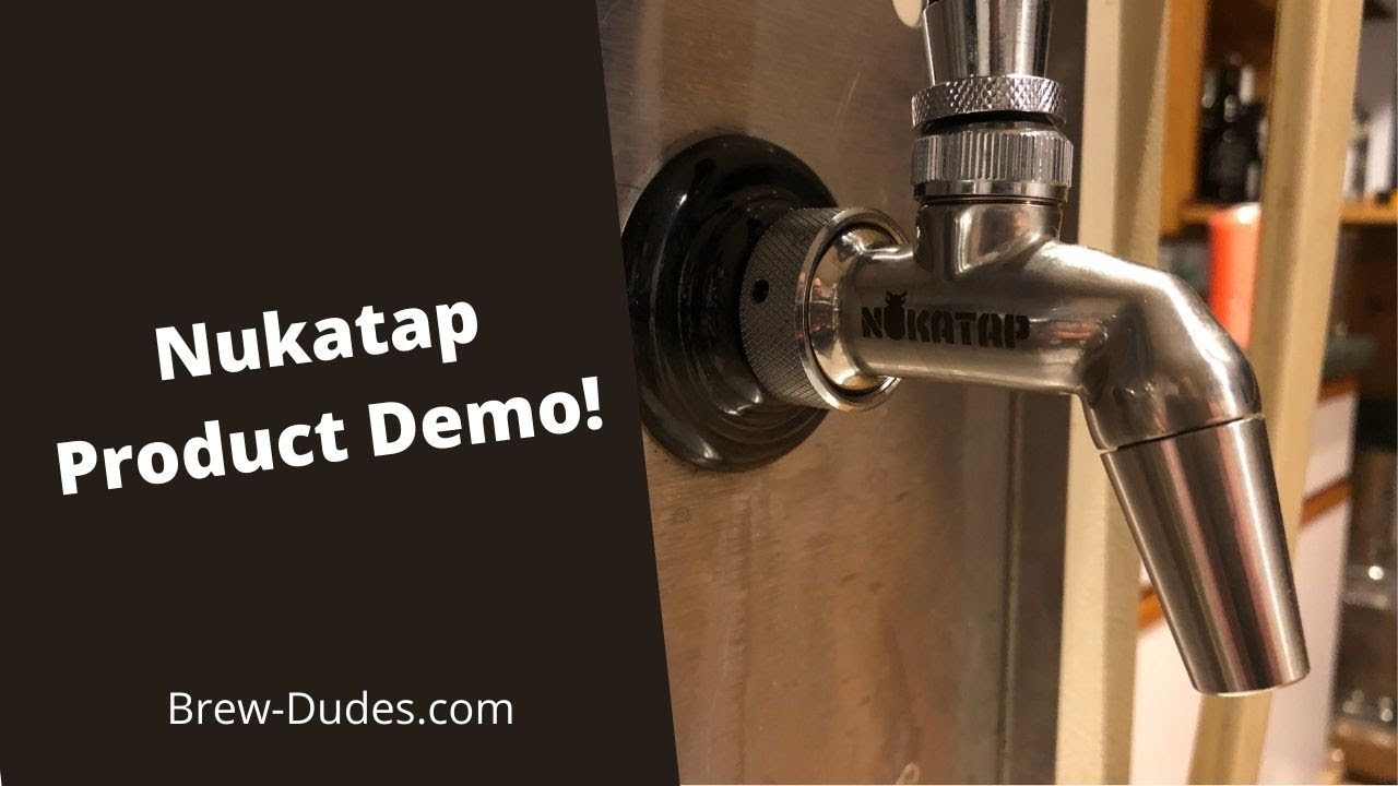 NUKATAP Faucet Demo - Forward vs. Rear Sealing Tap Review - YouTube