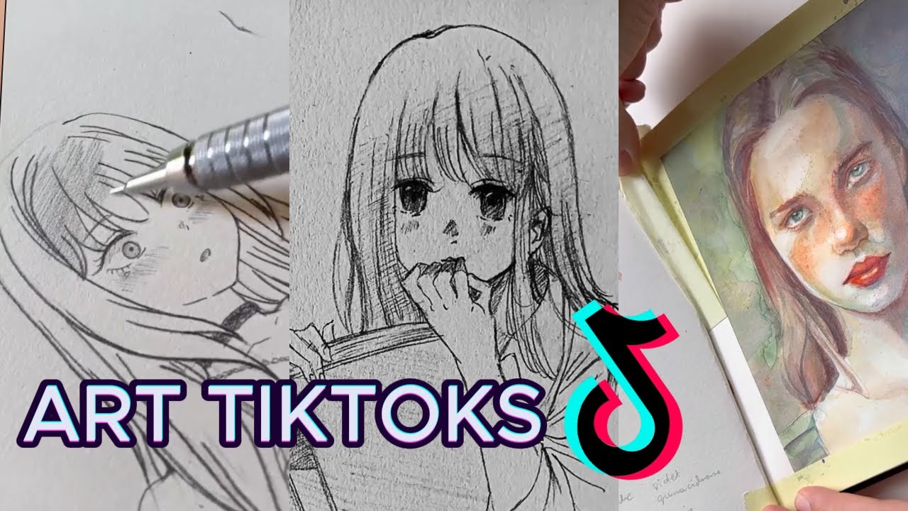 Art Tiktoks I saved 😊 #44 - YouTube