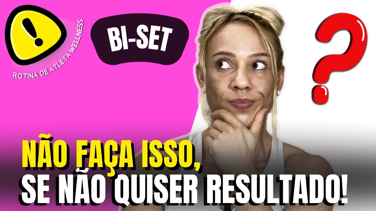 Biset | técnica avançada de treino | o que é e como executar um bi-set ...