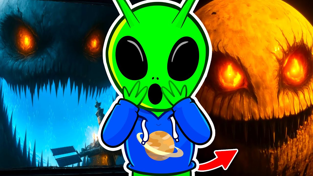 THE SUN WAKES UP and EATS the MOON (Scary) - YouTube