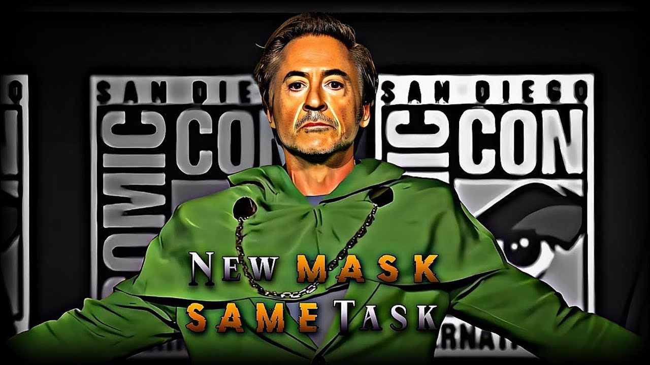 New Mask Same Task || RDJ Edit || Badass X RDJ - YouTube