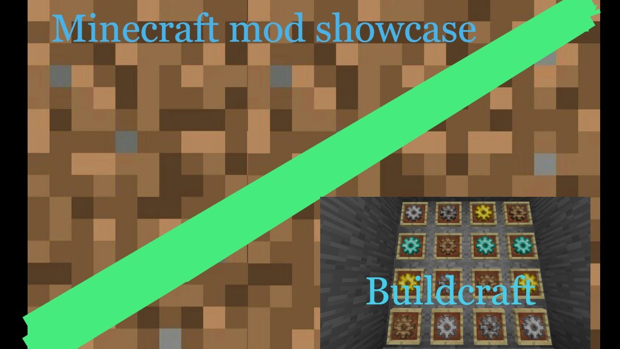 Minecraft mod showcase : Buildcraft in a nutshell - YouTube