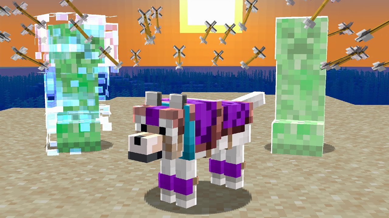 Minecraft's New Snapshot Made Wolves Invincible - YouTube