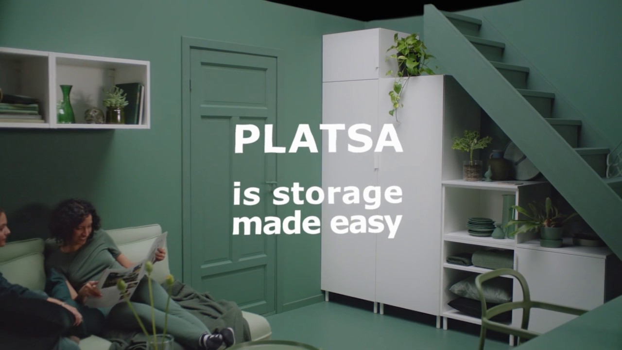 PLATSA system: Storage for unused and unusual spaces - YouTube