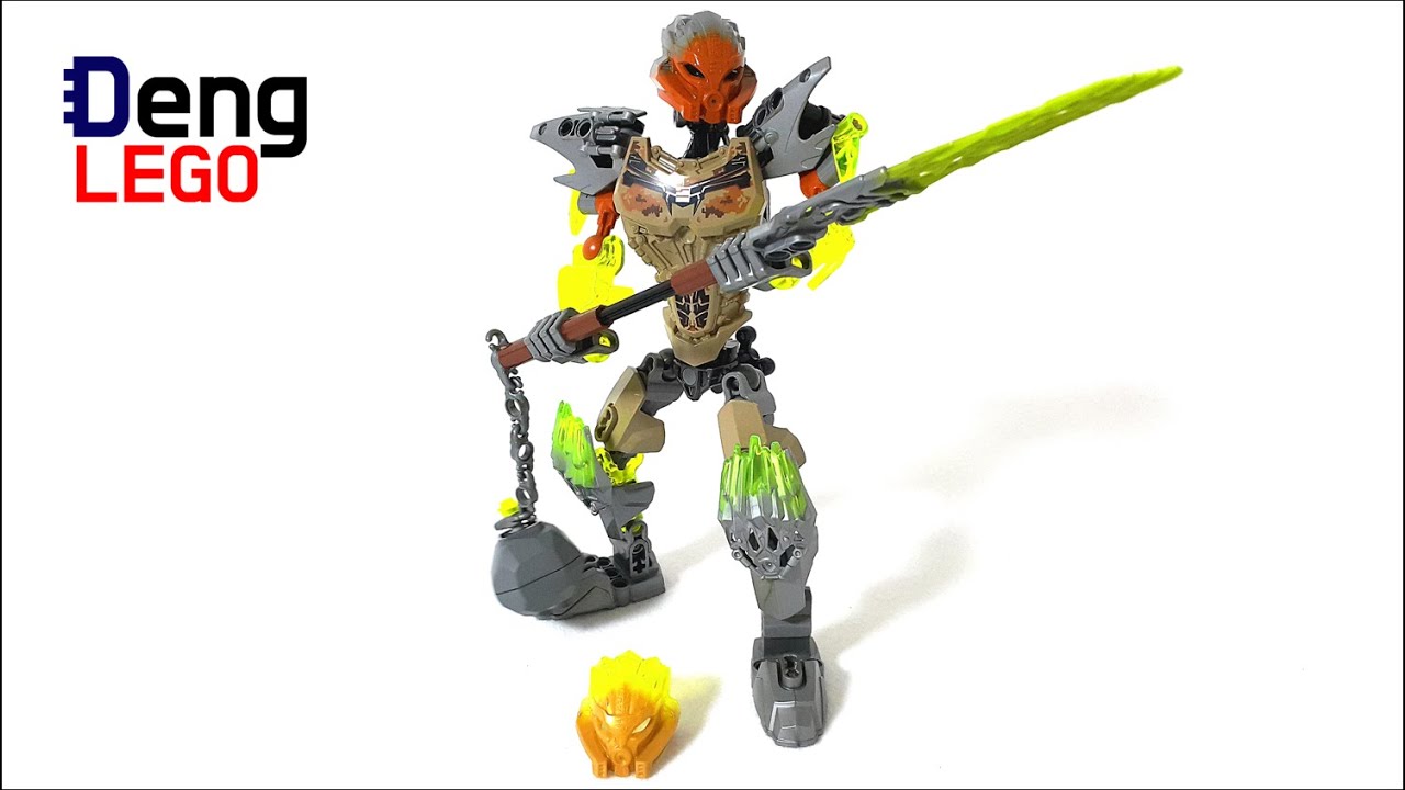 LEGO Bionicle 71306 Pohatu Uniter of Stone - LEGO Speed Build - YouTube