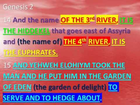 What Are The Names Of 4 Rivers In Garden Eden | Fasci Garden