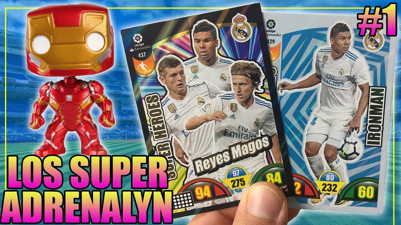 Los SUPER ADRENALYN #1 | ADRENALYN XL 2017-18 LIGA SANTANDER ...