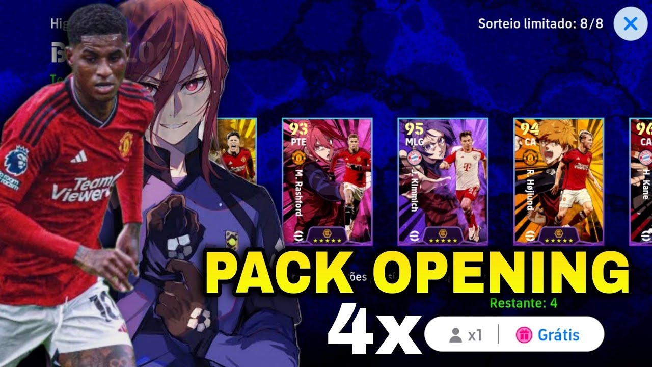 🔥 PACK OPENING EM BUSCA DOS BLUE LOCK BUGADOS NO EFOOTBALL 2024 - YouTube