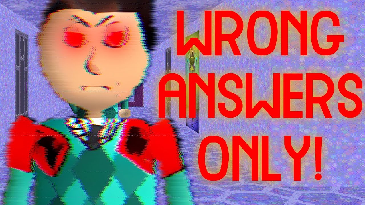 (🛑WRONG ANSWERS ONLY🛑)BILLY'S BASICS EDUCATIONAL GAME V1.3.2. MOD/THE ...