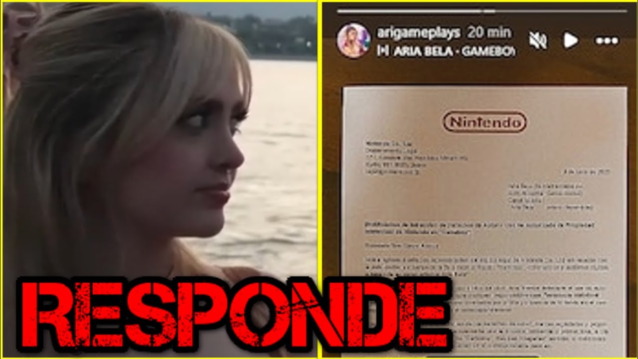 🚨EXCLUSIVA MUNDIAL🚨ARIGAMEPLAYS RESPONDE A NINTENDO POR SU DEMANDA ...
