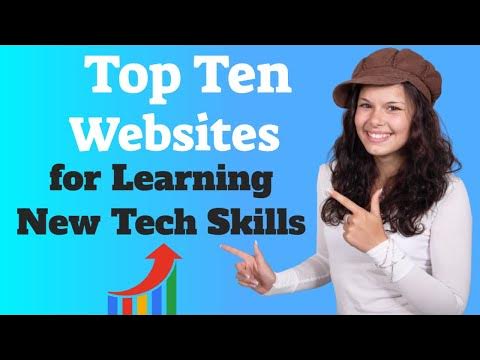 Top Ten Websites for Learning New Tech Skills - YouTube