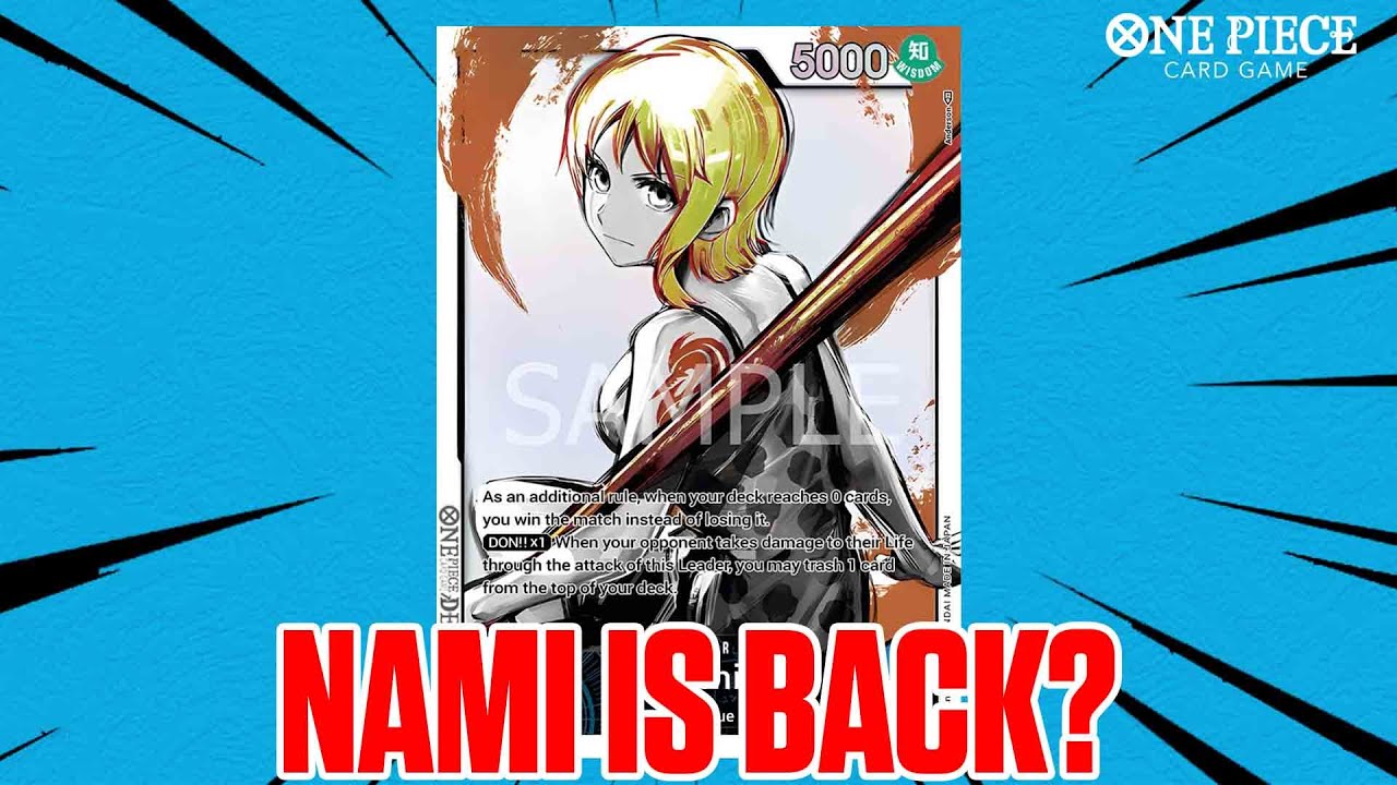 [Nami is back?] - Blue Nami vs. Blue-Black Sakazuki [OP05] [One Piece ...