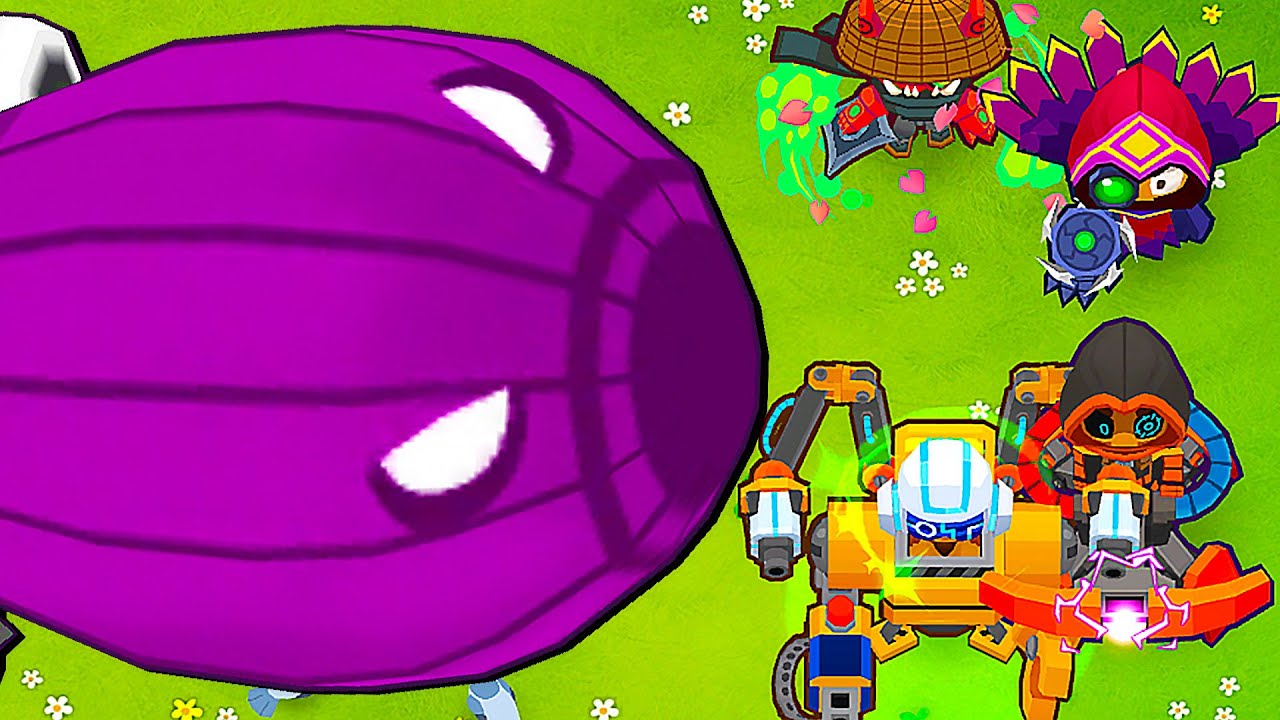 4 PARAGONY vs ULTRA POTĘŻNY BAD w BLOONS TD 6 (CHALLENGE OD WIDZÓW ...