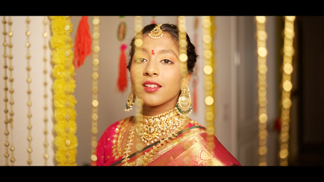 SAREE FUNCTION | ANANYA REDDY | TRACY | CA | 4K - YouTube