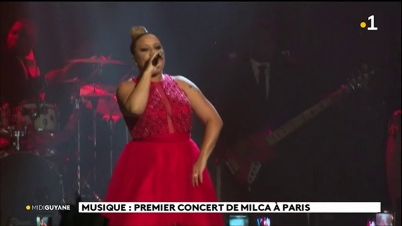 Musique : premier concert de Milca à Paris - YouTube