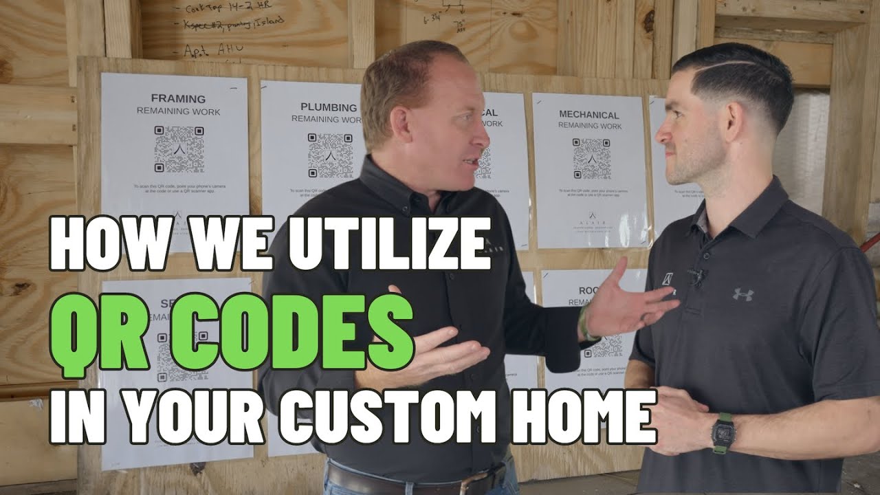 How We Utilize QR Codes In Your Custom Home - YouTube