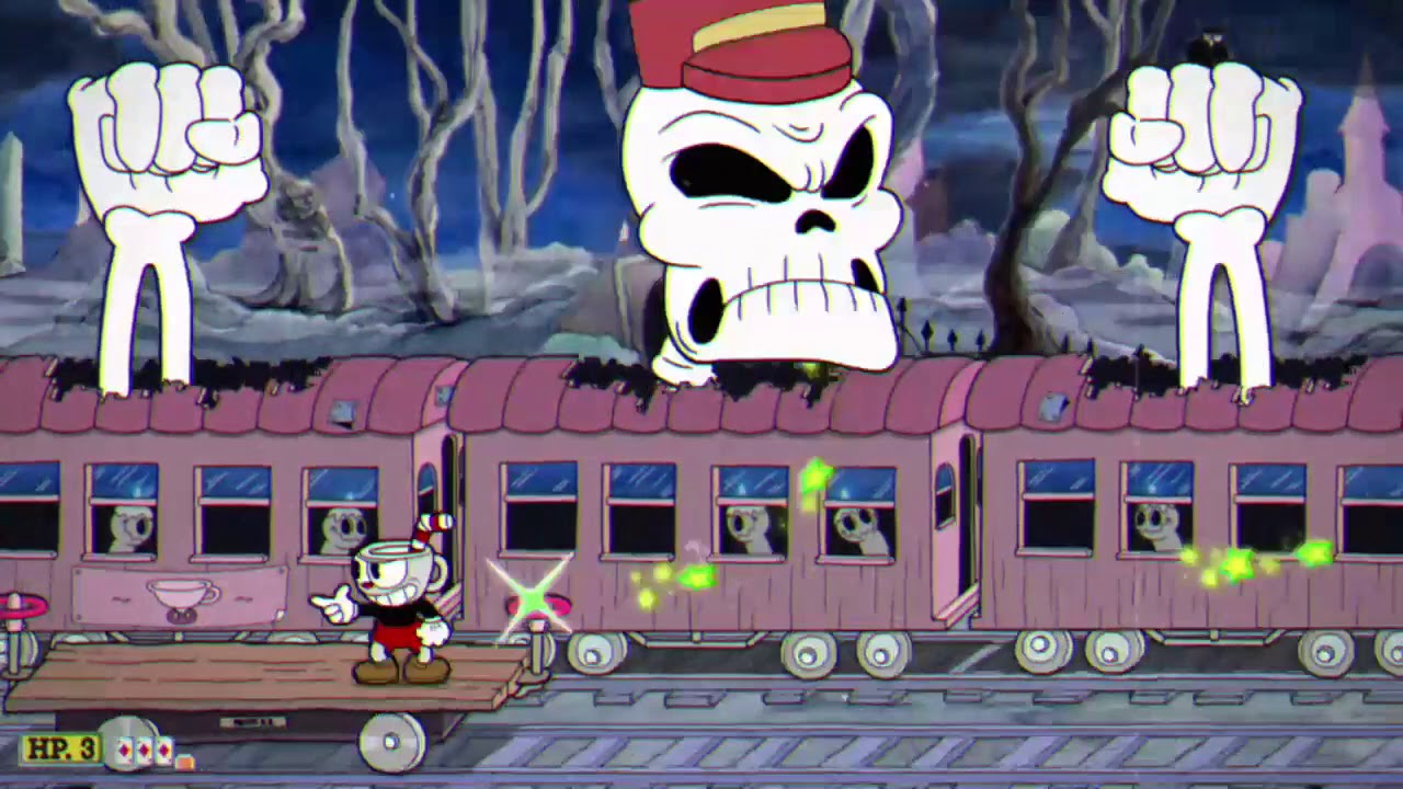 Cup head, railroad wrath simple - YouTube