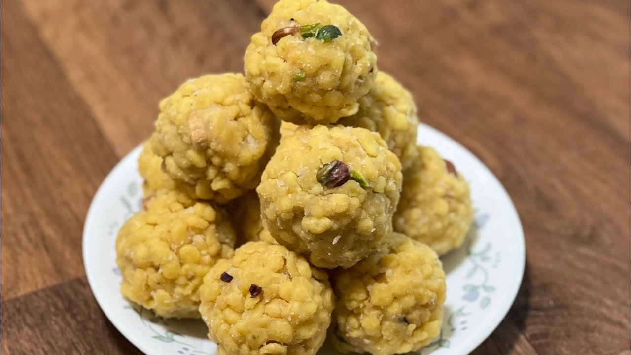 Boondhi laddu making ll Ganesh chathurthi special recipe ll simple and ...