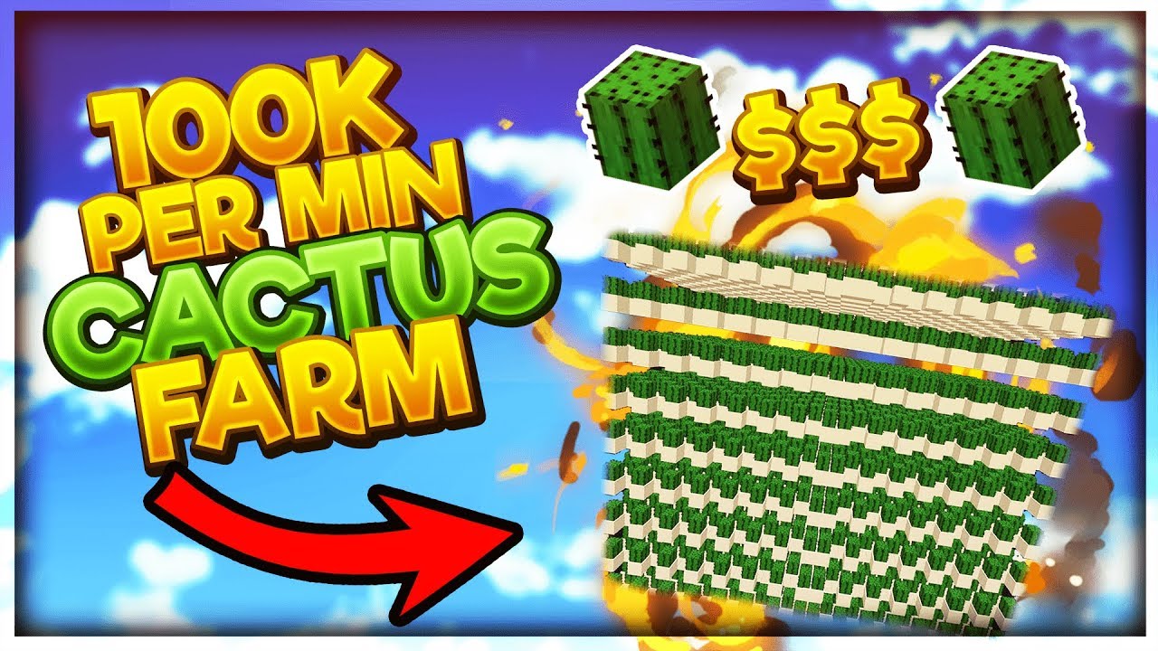 MAKE MILLIONS OF DOLLARS! CACTI FARM TUTORIAL! | DistrictPvP #11 ...