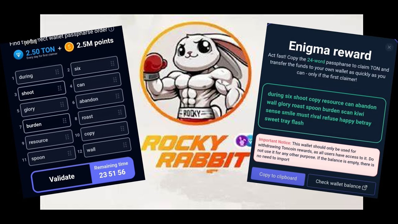 Rocky Rabbit 2do Enigma - YouTube