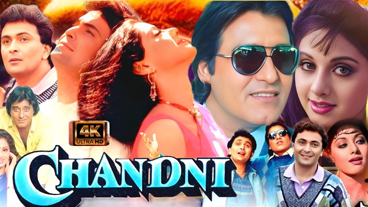 Chandni Full Movie 1989 | Rishi Kapoor | Sridevi | Vinod Khanna ...