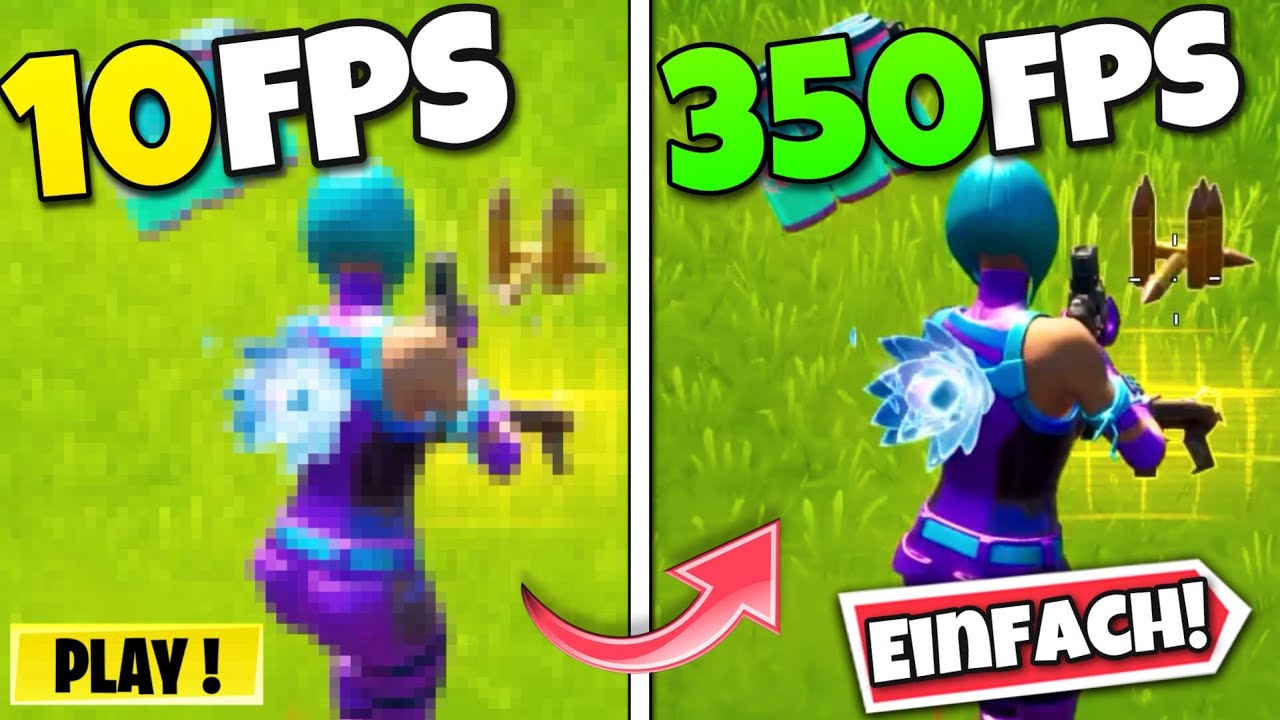 MEHR FPS IN FORTNITE BEKOMMEN! FPS boost für JEDES Spiel! in Fortnite 2 ...