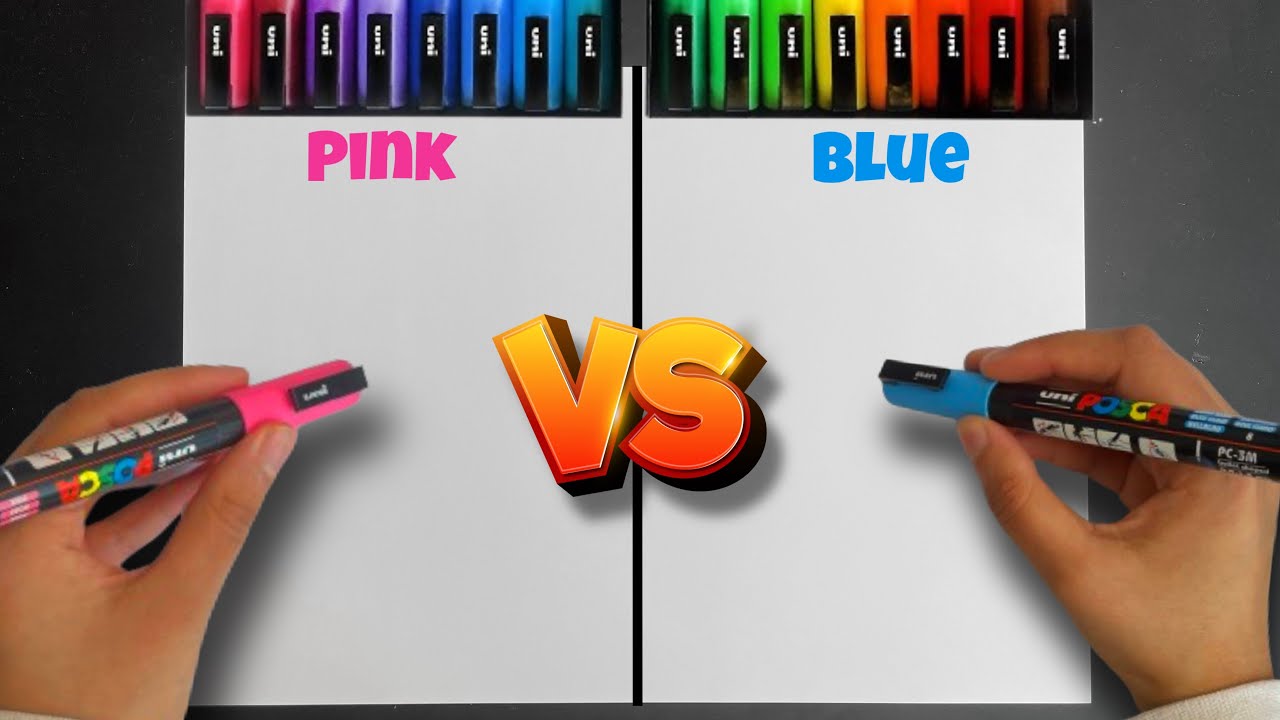 One Drawing, But Using Two Different Colour!! 🤯 - YouTube