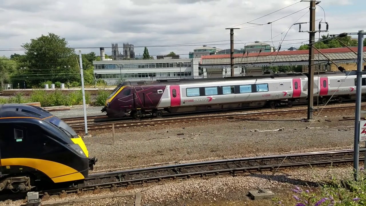 Trains at Durham and York - YouTube