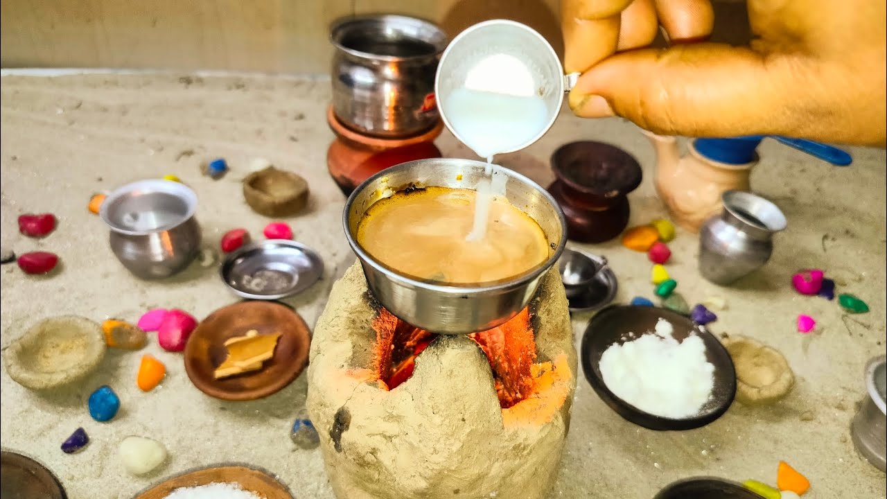 Miniature Tandoori Chai | Masala Chai | Miniature kitchen | The Tiny ...