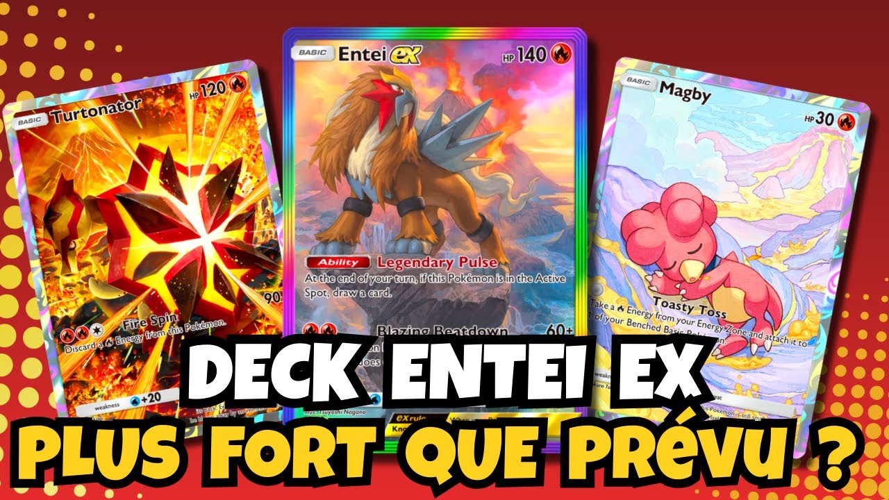 ENTEI EX FORT FINALEMENT ?! Deck Pokemon TCG Pocket - YouTube
