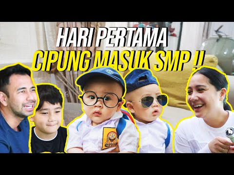 RAFFI NAGITA RAFATHAR DADAKAN JADI ATLET TENNIS, CIPUNG MALAH SIBUK SEKOLAH HARI PERTAMA DI SMP!!!