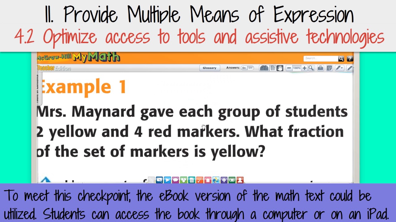 UDL Strategies Used Within An Elementary Math Lesson YouTube udl-strategies-used-within-an-elementary-math-lesson-youtube