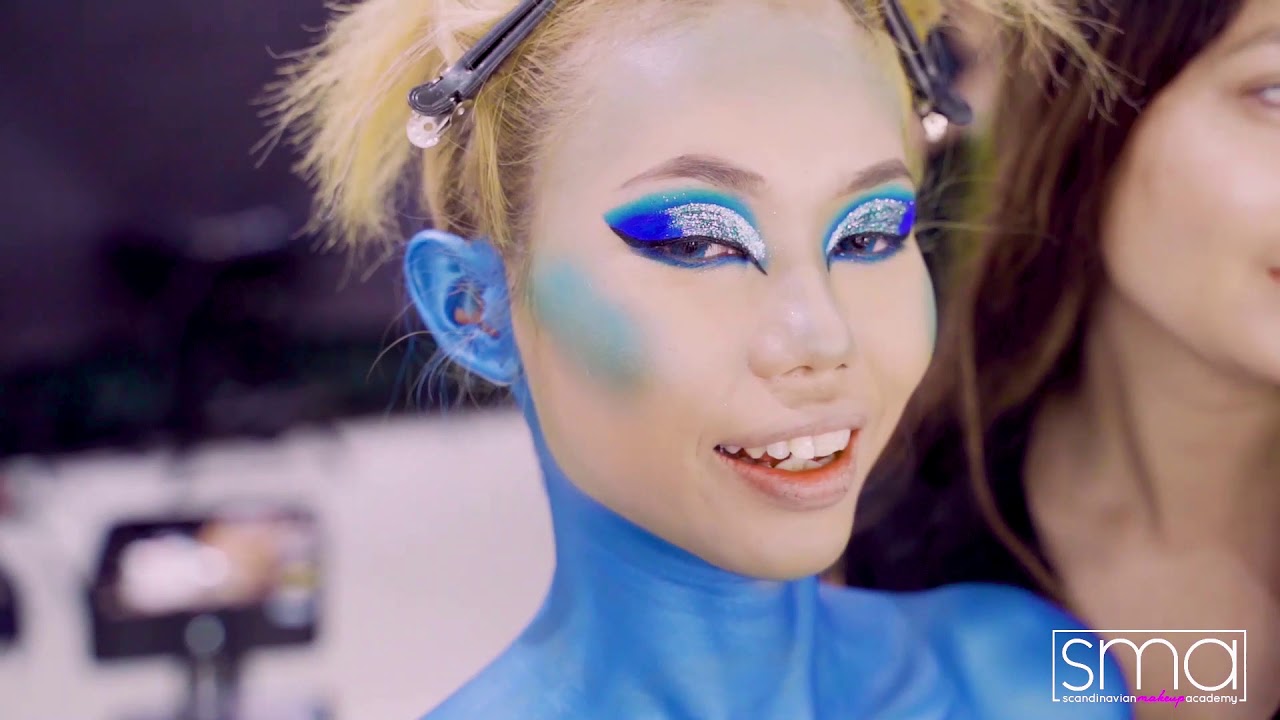 Creative Makeup Art at SMA - Scandinavian Makeup Academy - YouTube
