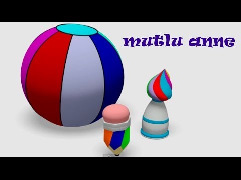 Çizgi Film - Mutlu Anne 4 - Şekilleri Öğreniyoruz