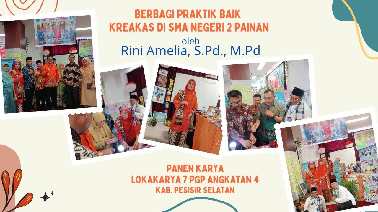 PANEN KARYA PGP ANGKATAN 4 KAB. PESISIR SELATAN - YouTube