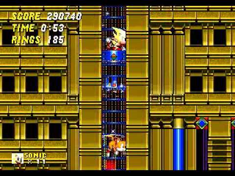Sonic the Hedgehog 2 - walkthrough part 2 - YouTube