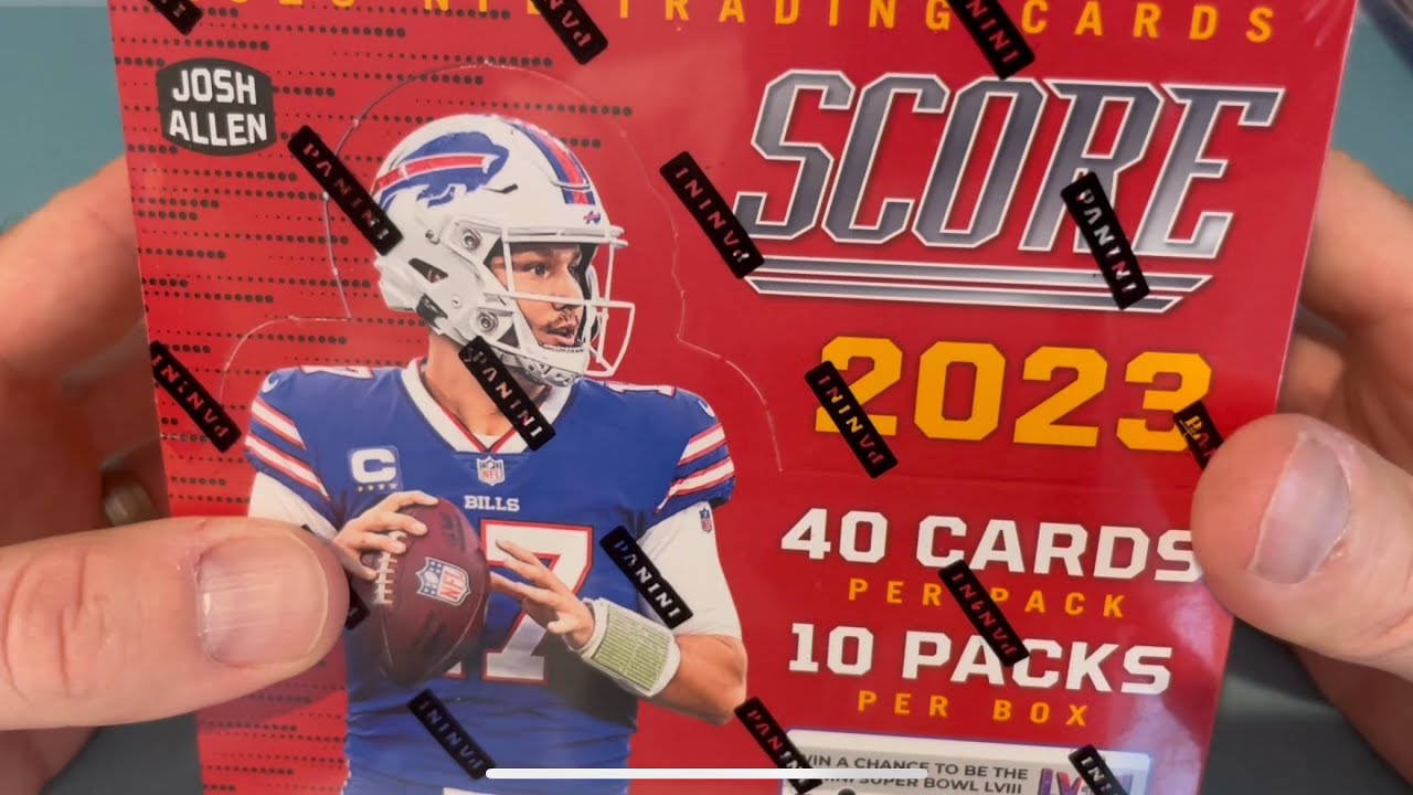 2023 Score Football Hobby Box! SSP Rookie Auto # /10🔥🔥 - YouTube