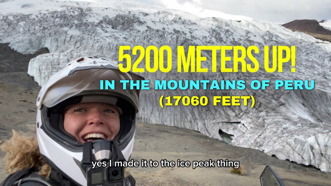 🏍️ 5200 meters / 17060 feet up in the mountains of Peru! 🤘🏼 - YouTube