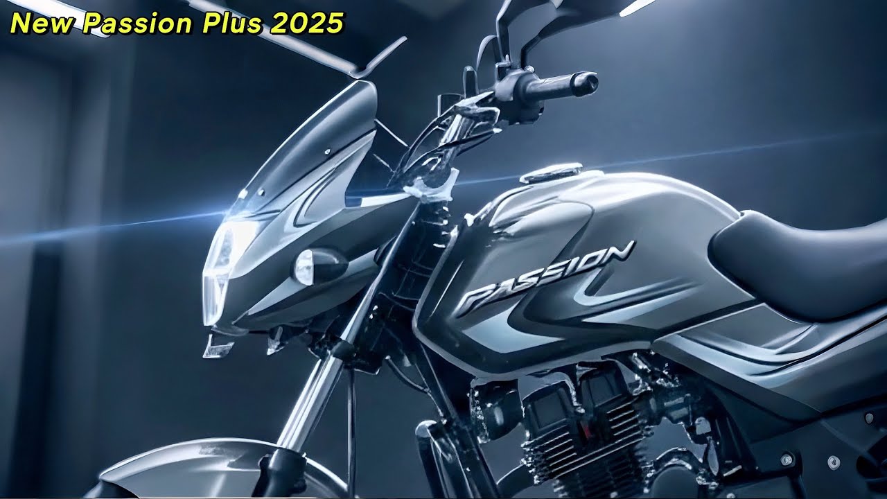 New Hero Passion Plus 2025 | First Look, Features & Launch Details ...