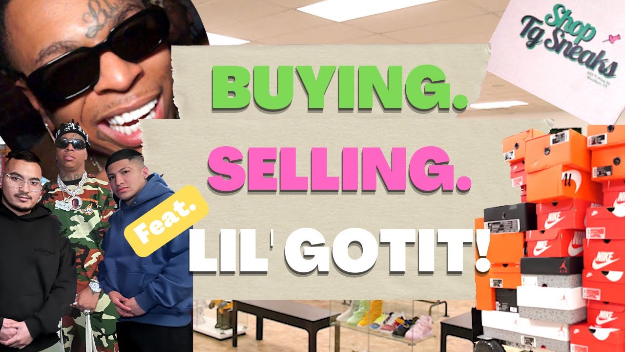 Delivering Shoes To Lil Gotit And $4000 In-Store Cashout! - YouTube