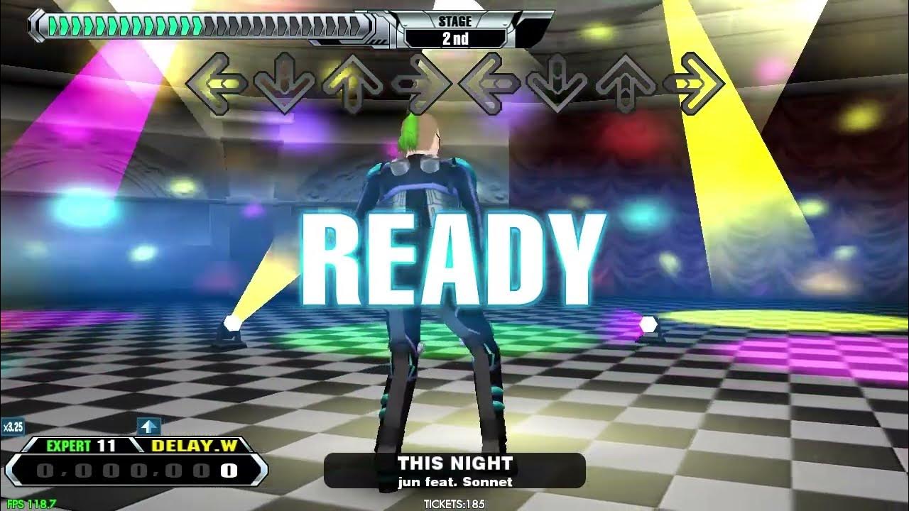 【LV11】DDR / THIS NIGHT - EXPERT DOUBLE with handclap - YouTube