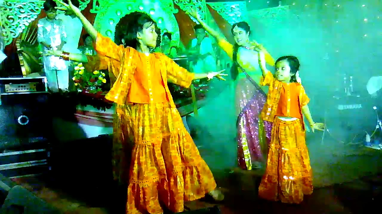 baccha party holud performance by sanjida - YouTube